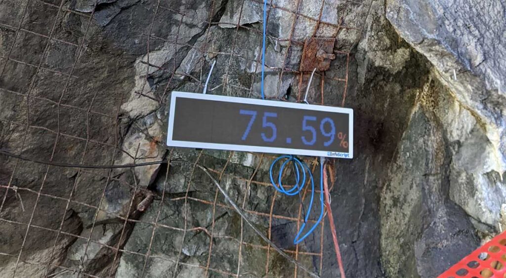 Industrial LED Analog Display | InfoScript Analog