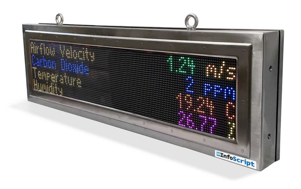 InfoScript | Industrial LED Display | Modbus Ready Marquee