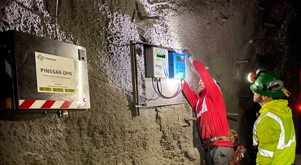 MAQS | Mine Air Quality Station | Accutron Instruments