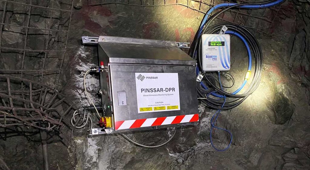 Pinssar DPM | Fixed Diesel Particulate Monitor